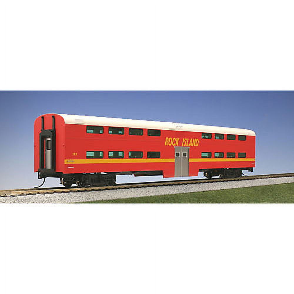 Kato USA Inc. HO Pullman Bi-Level Coach RI #155 KAT356034 HO Rolling Stock - Walmart.com