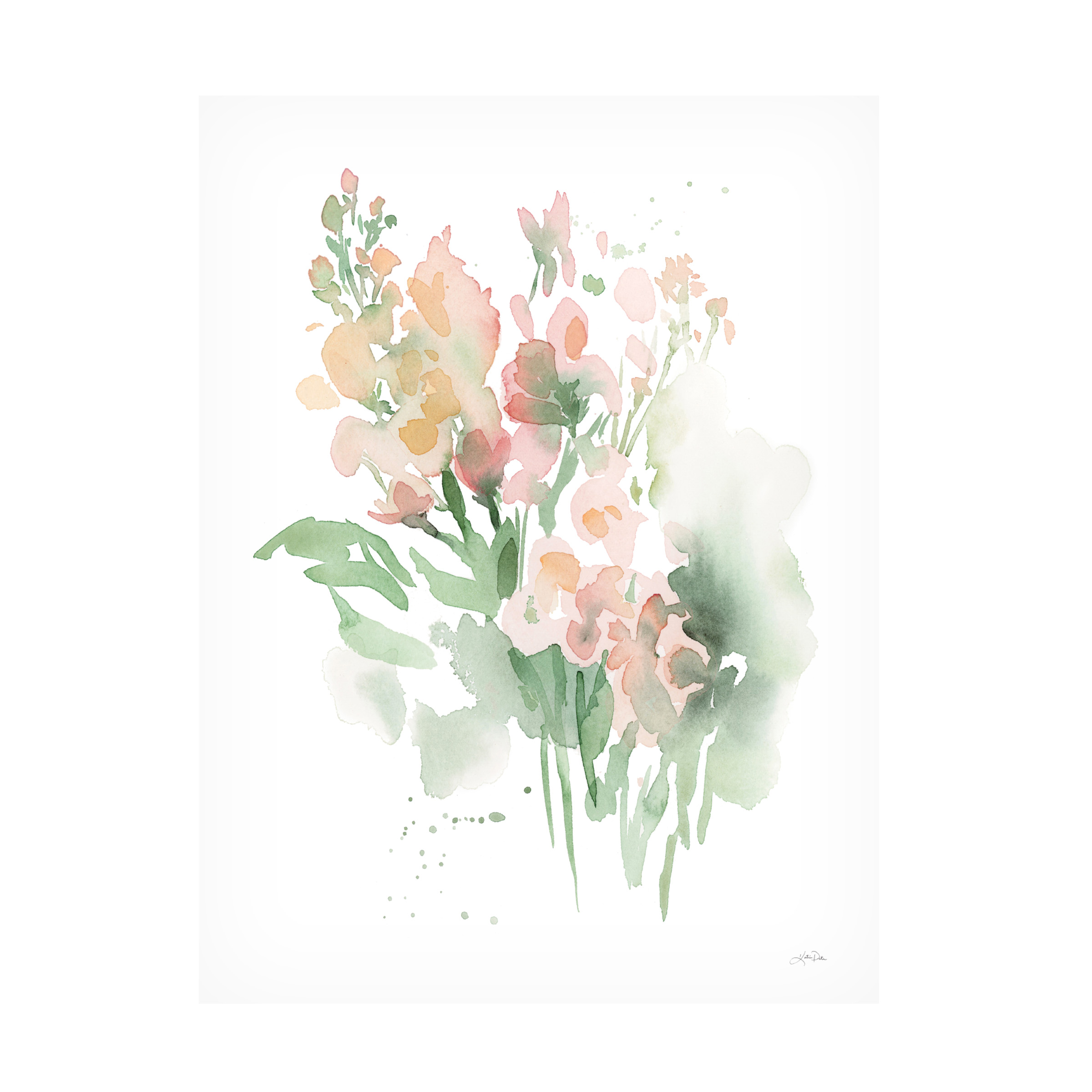 Katrina Pete 'Vibrant Blooms I' Canvas Art - Walmart.com