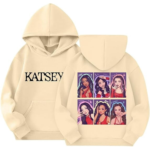 Katseyes Hoodie Music Album Merch Sweater Print Graphic Sweatshirt for ...