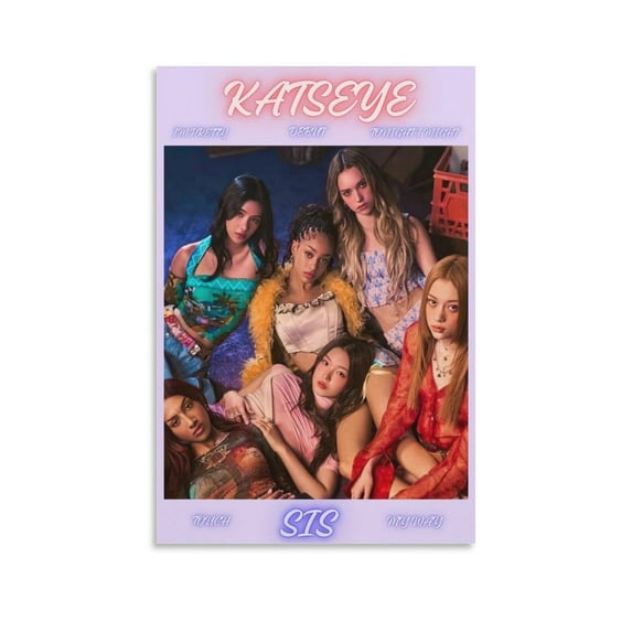 Katseyes Merch Home Decor Poster Wall Art Hanging Picture Print Bedroom ...