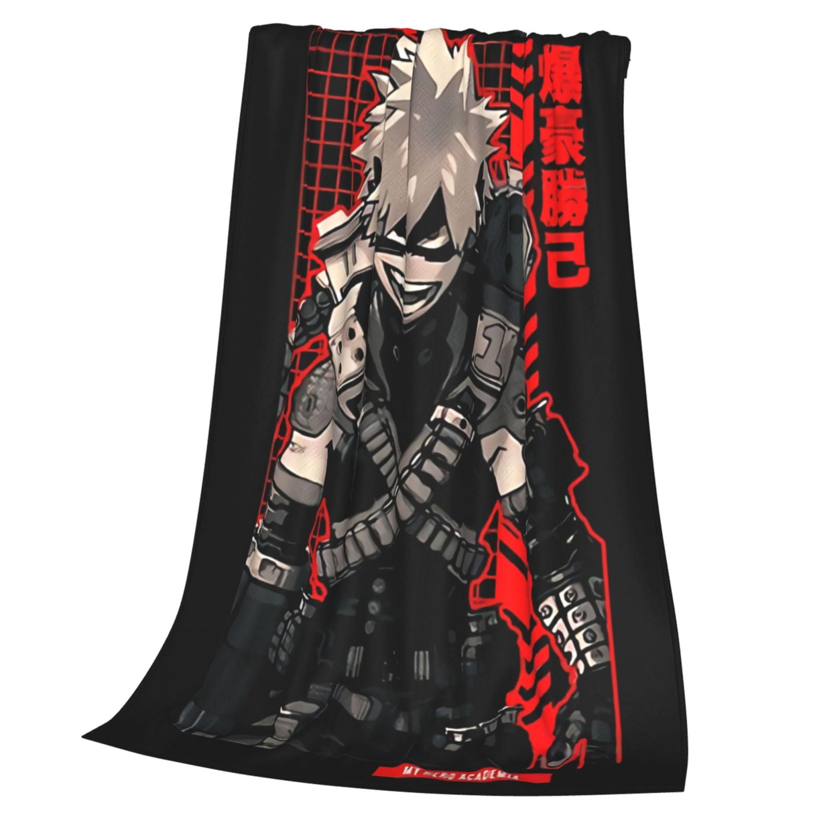 Katsuki Bakugo Blanket Soft Cozy Fleece Throw Blanket Plush Lightweight ...