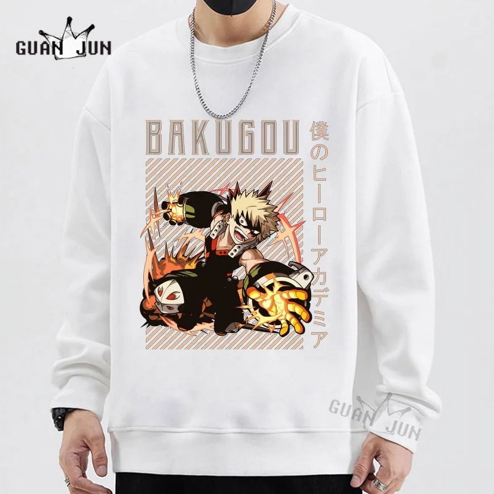 Katsuki Bakugo My Hero Academia Hoodie/Sweatshirt (Colors Available ...