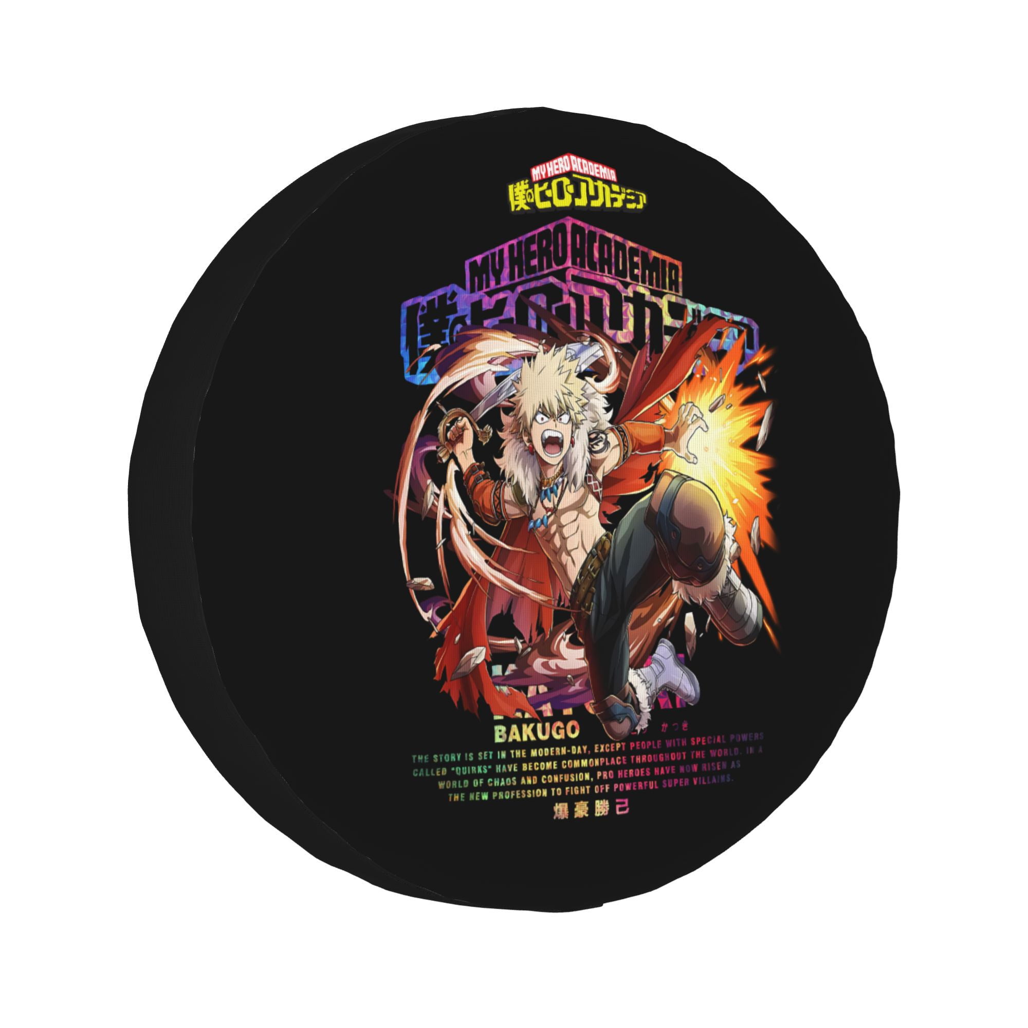Katsuki Bakugo My Hero Academia Universal Spare Tire Cover,14,15,16,17 ...