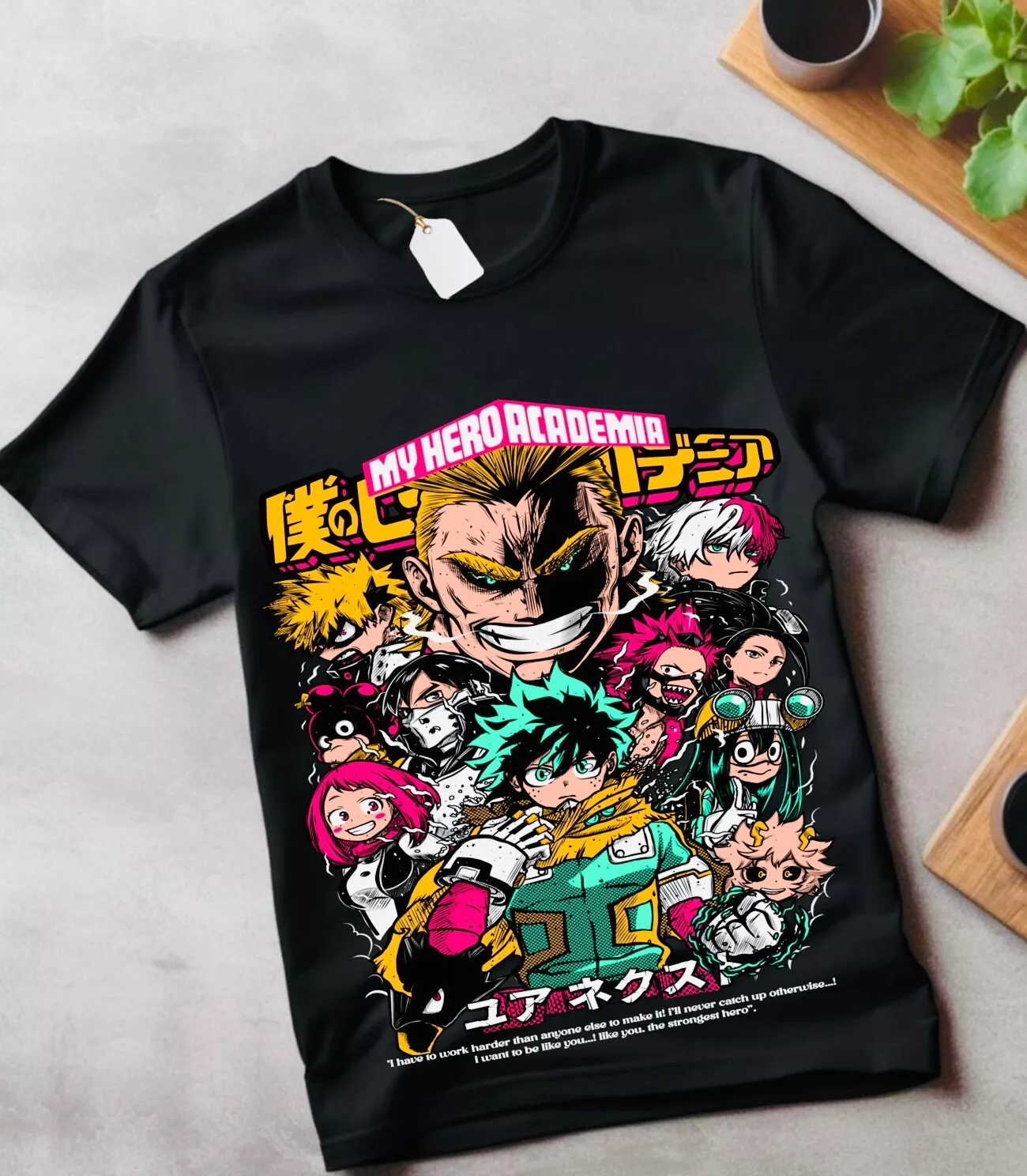 Katsuki Bakugo Shirt Manga My Hero Academia Anime MHA Gift Shirt Tee ...