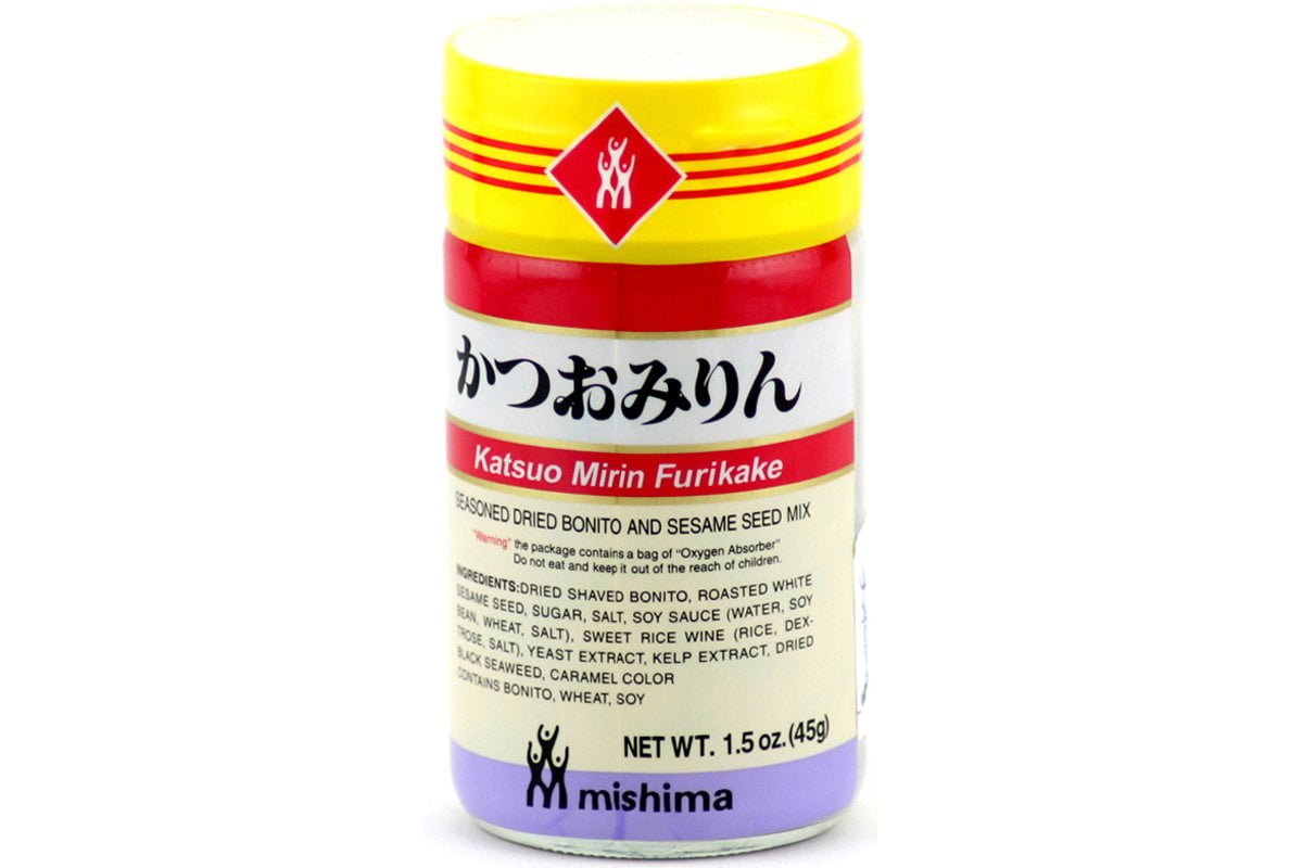 Katsuo Mirin Furikake Dried AIF4 Bonito and Sesame Seed Mix Rice ...