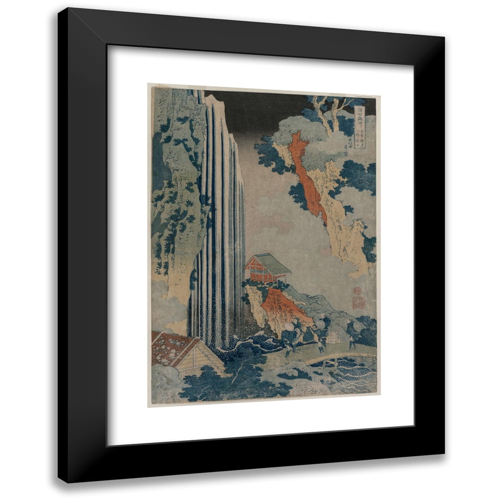Katsushika Hokusai 11x14 Black Modern Framed Museum Art Print Titled ...