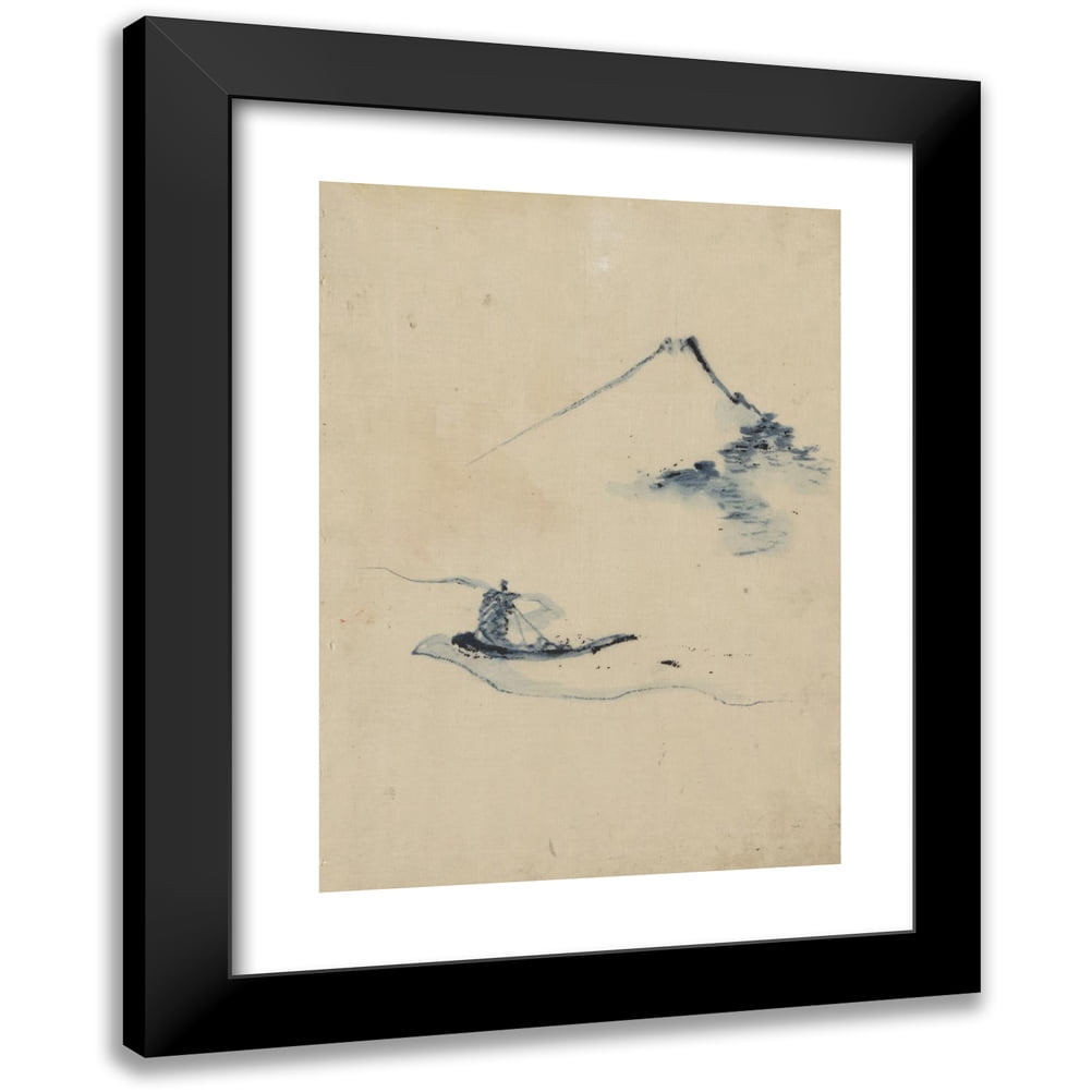 Katsushika Hokusai 14x18 Black Modern Framed Museum Art Print Titled ...