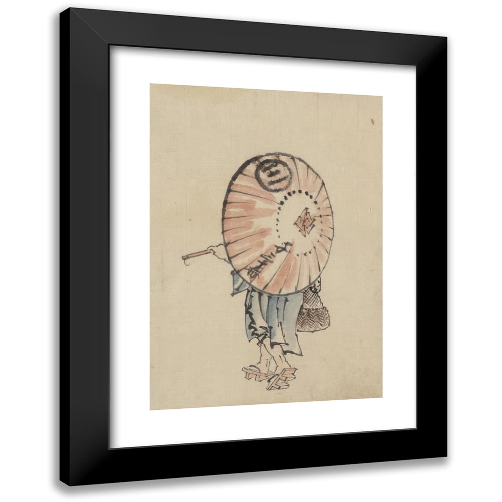 Katsushika Hokusai 18x24 Black Modern Framed Museum Art Print Titled ...