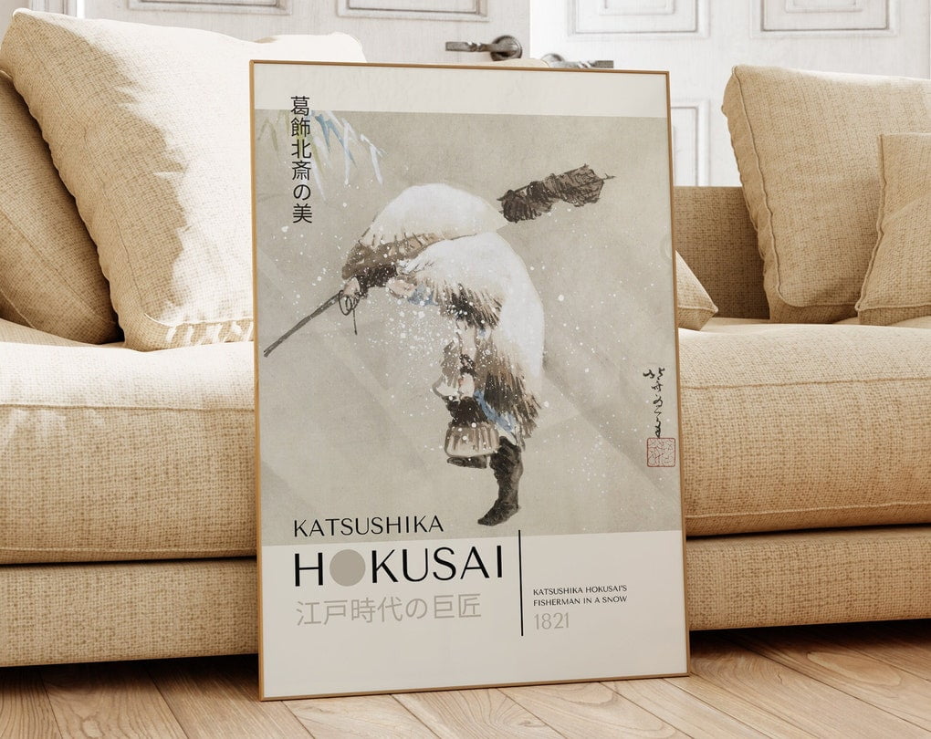 Katsushika Hokusai Poster - Japanese Wall Art For Gallery Walls ...