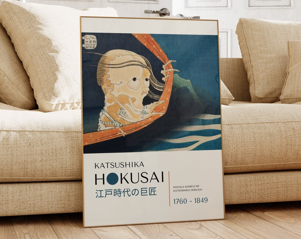 Katsushika Hokusai Poster - Japanese Wall Art For Gallery Walls ...