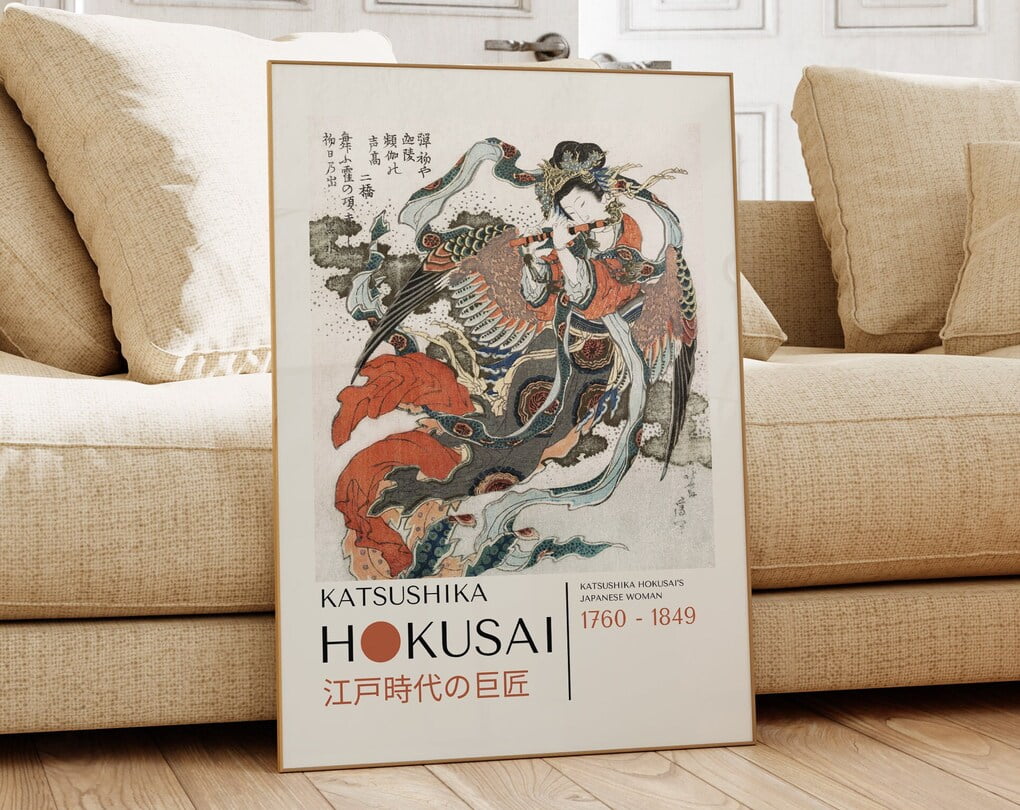 Katsushika Hokusai Poster - Japanese Wall Art For Gallery Walls ...