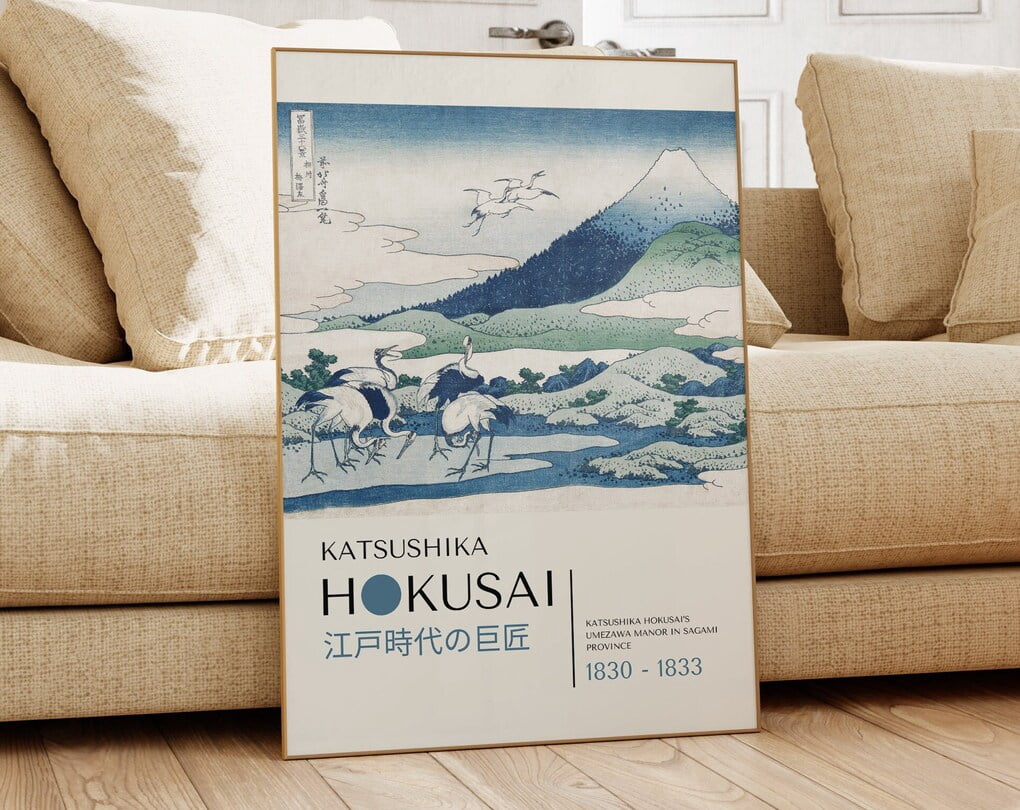 Katsushika Hokusai Poster - Japanese Wall Art For Gallery Walls ...