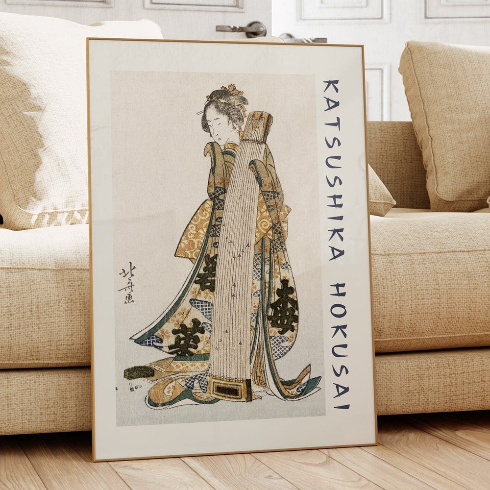 Katsushika Hokusai Poster, Japanese Wall Art For Gallery Walls, Hokusai ...