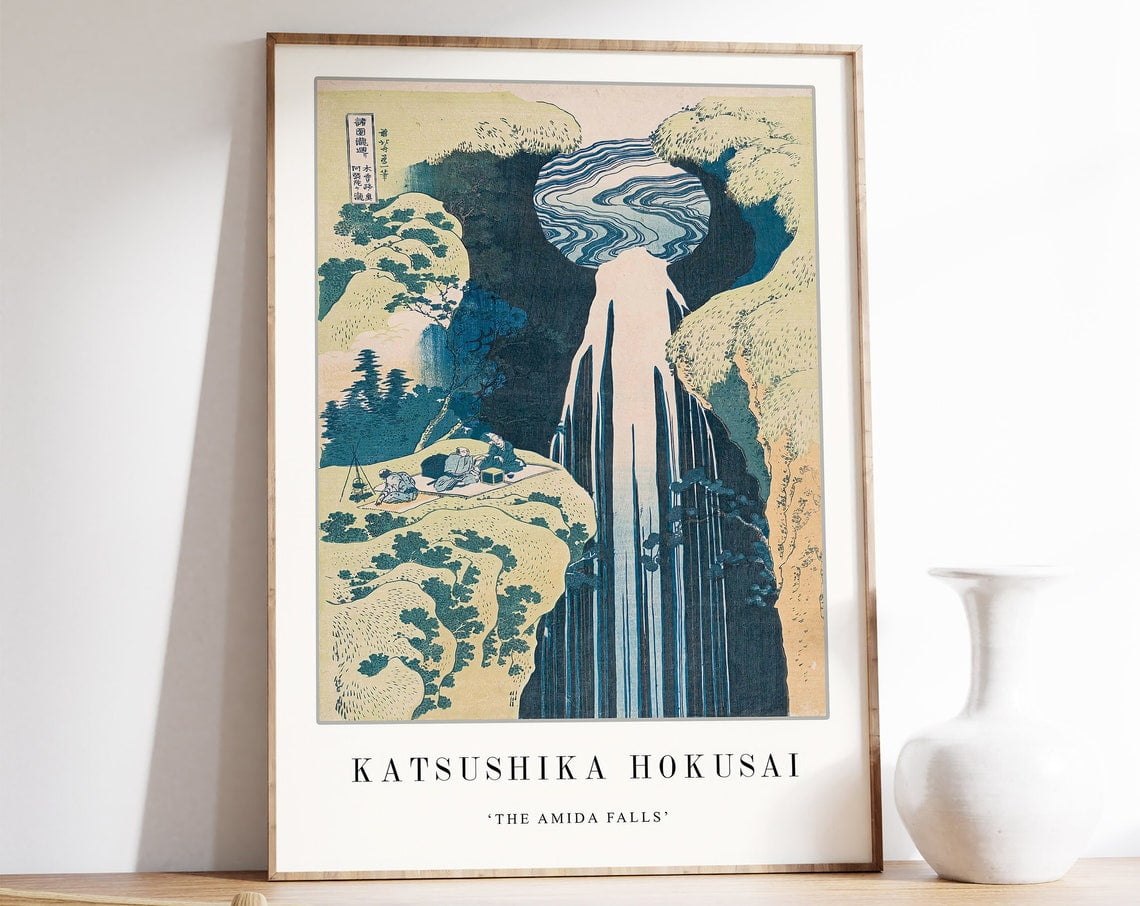 Katsushika Hokusai Poster, Japanese Wall Print, Japanese Decor, The ...