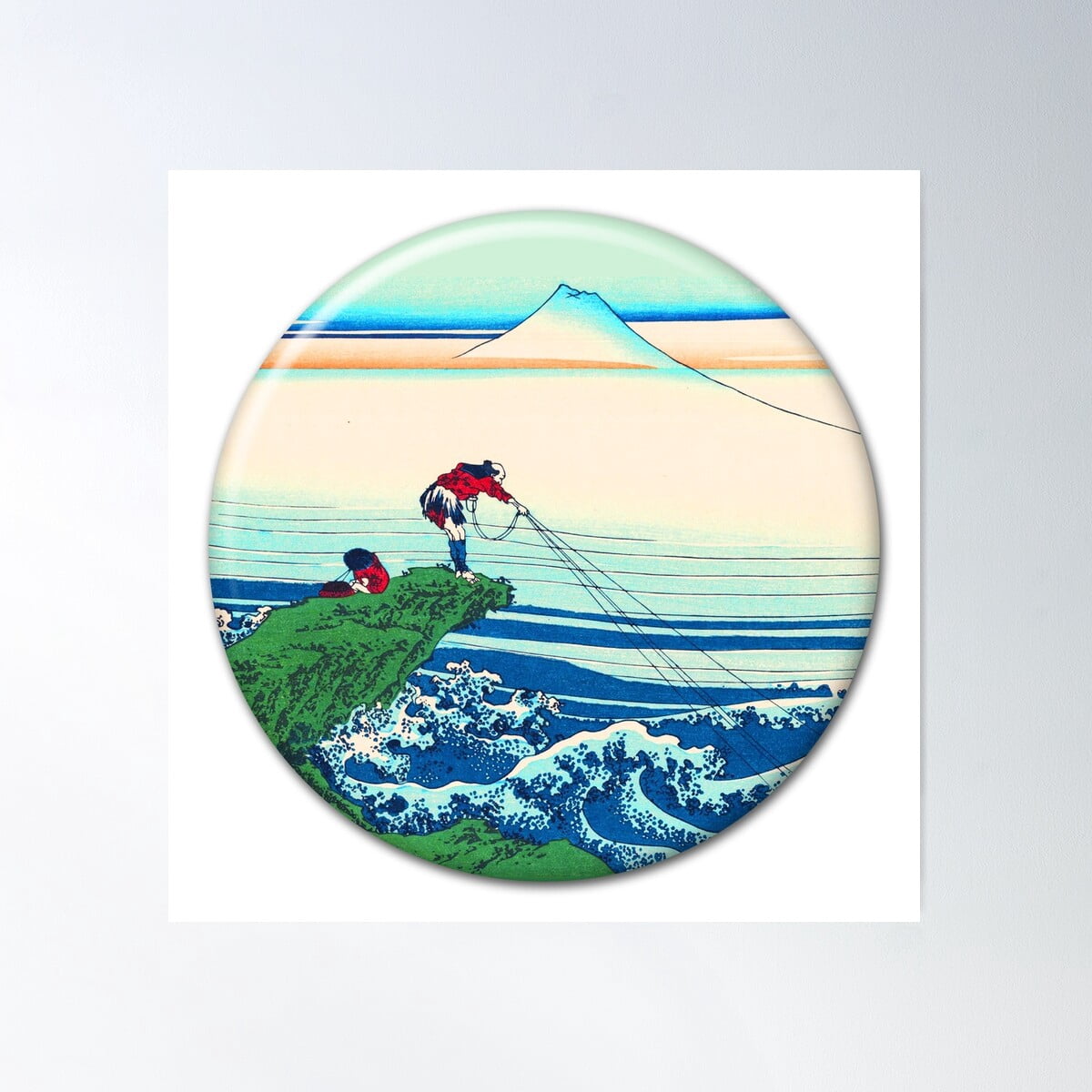 Katsushika Hokusai 'Thirty-Six Views Of Mount Fuji - 14. Kōshū ...