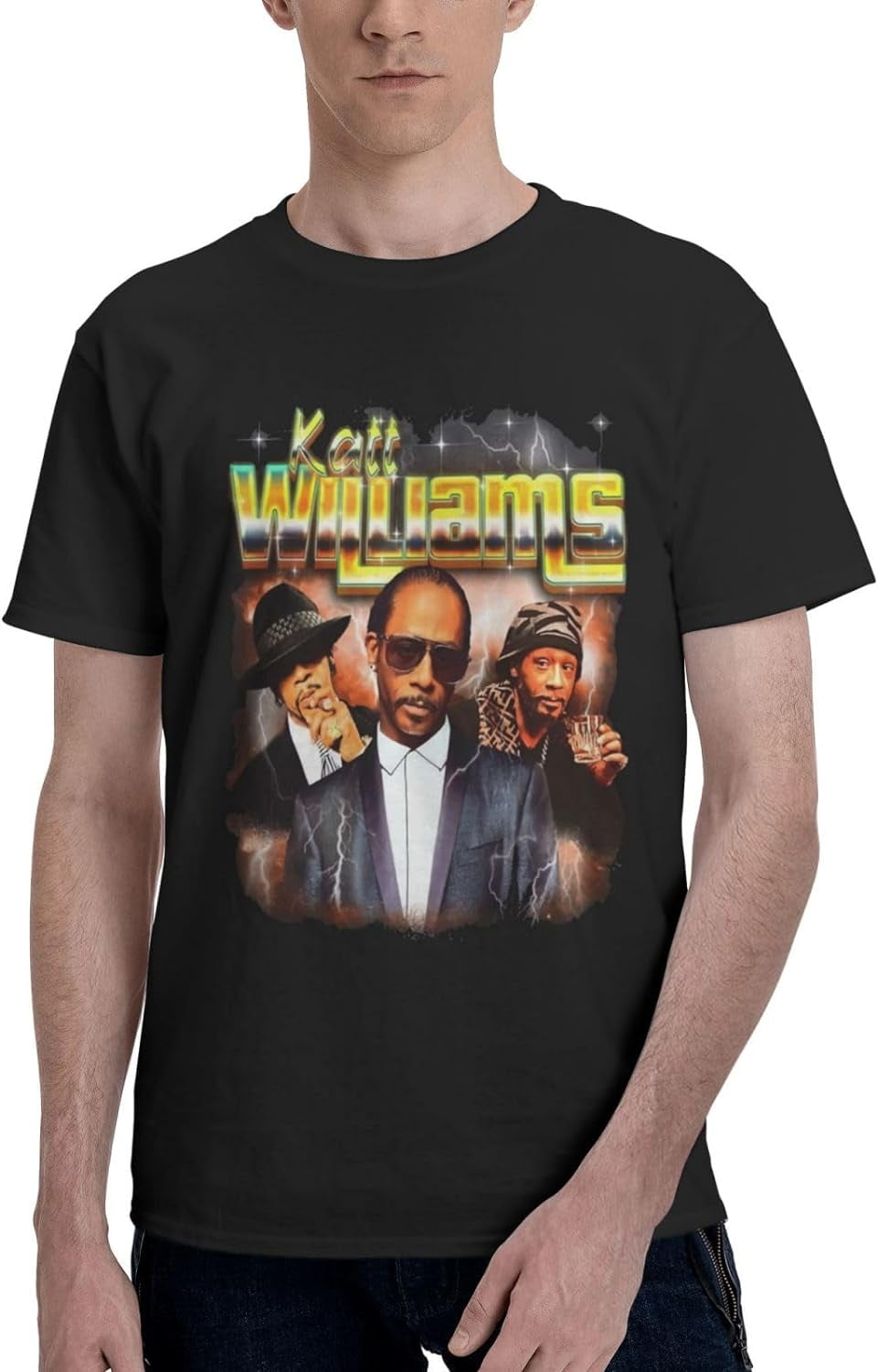 Katt and Williams Men's Fashion 3D Print T-Shirts Funny Graphics ...