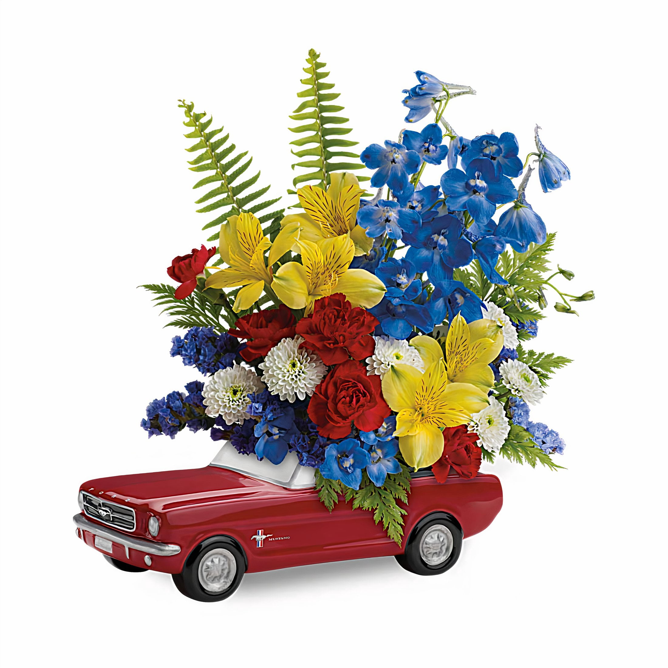 Katy Flower Shop 65 Ford Mustang Bouquet - Walmart.com