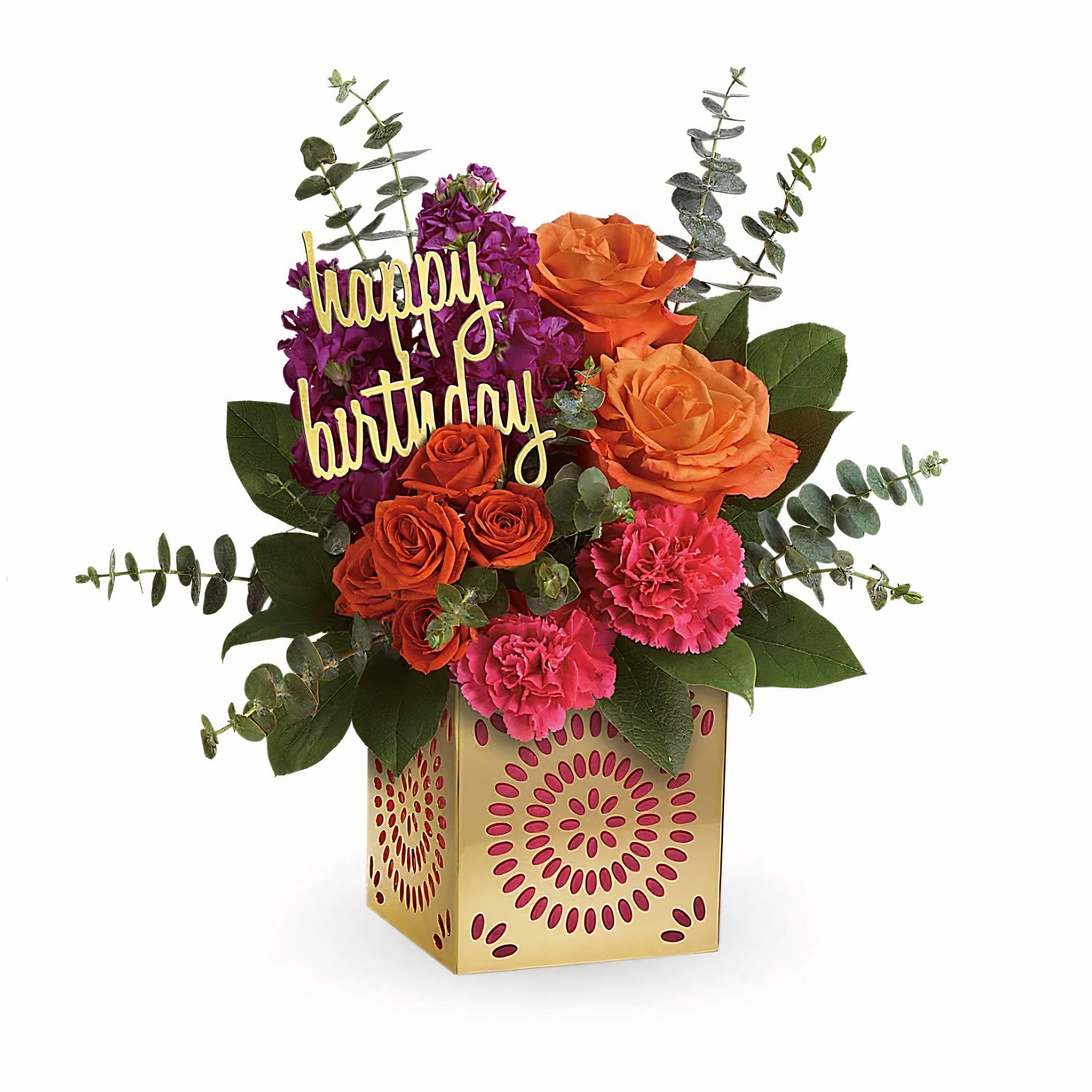 Katy Flower Shop Birthday Sparkle Bouquet - Walmart.com