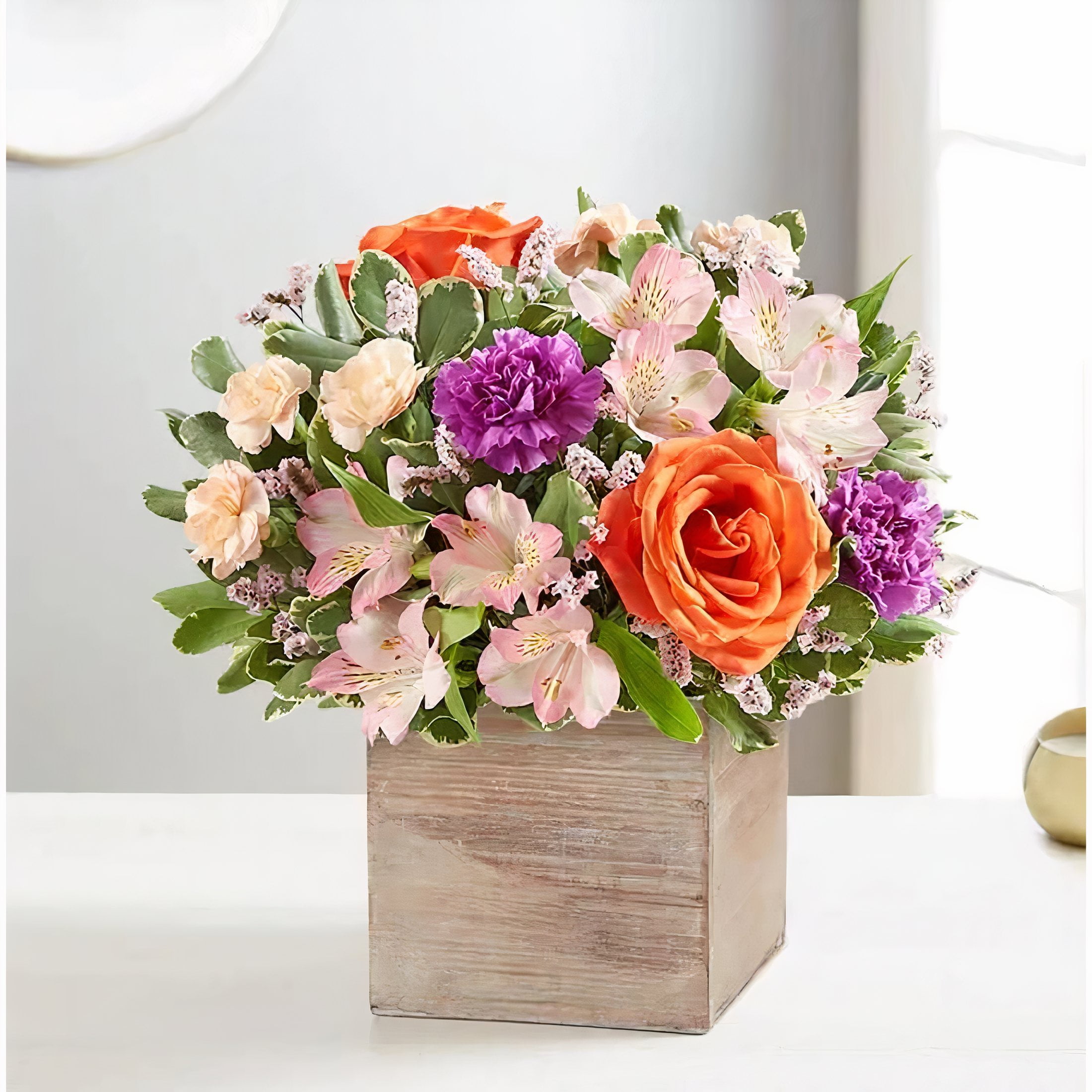 Katy Flower Shop Chic Garden Bouquet - Walmart.com
