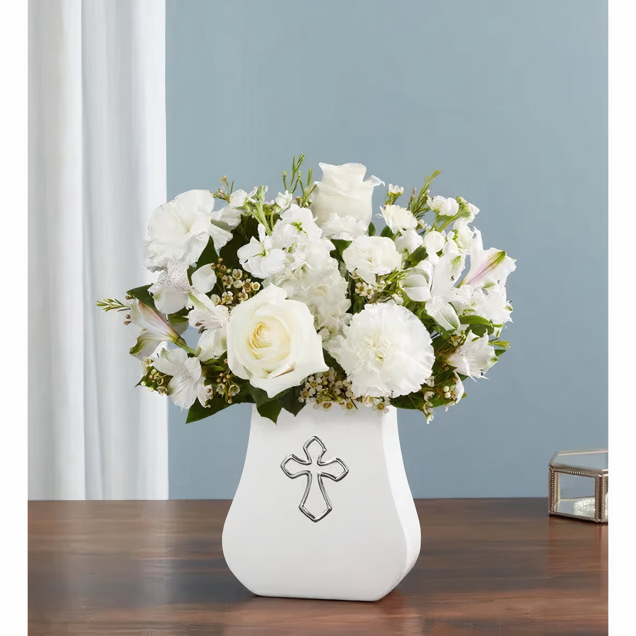 Katy Flower Shop Sacred Blessings All White - Walmart.com