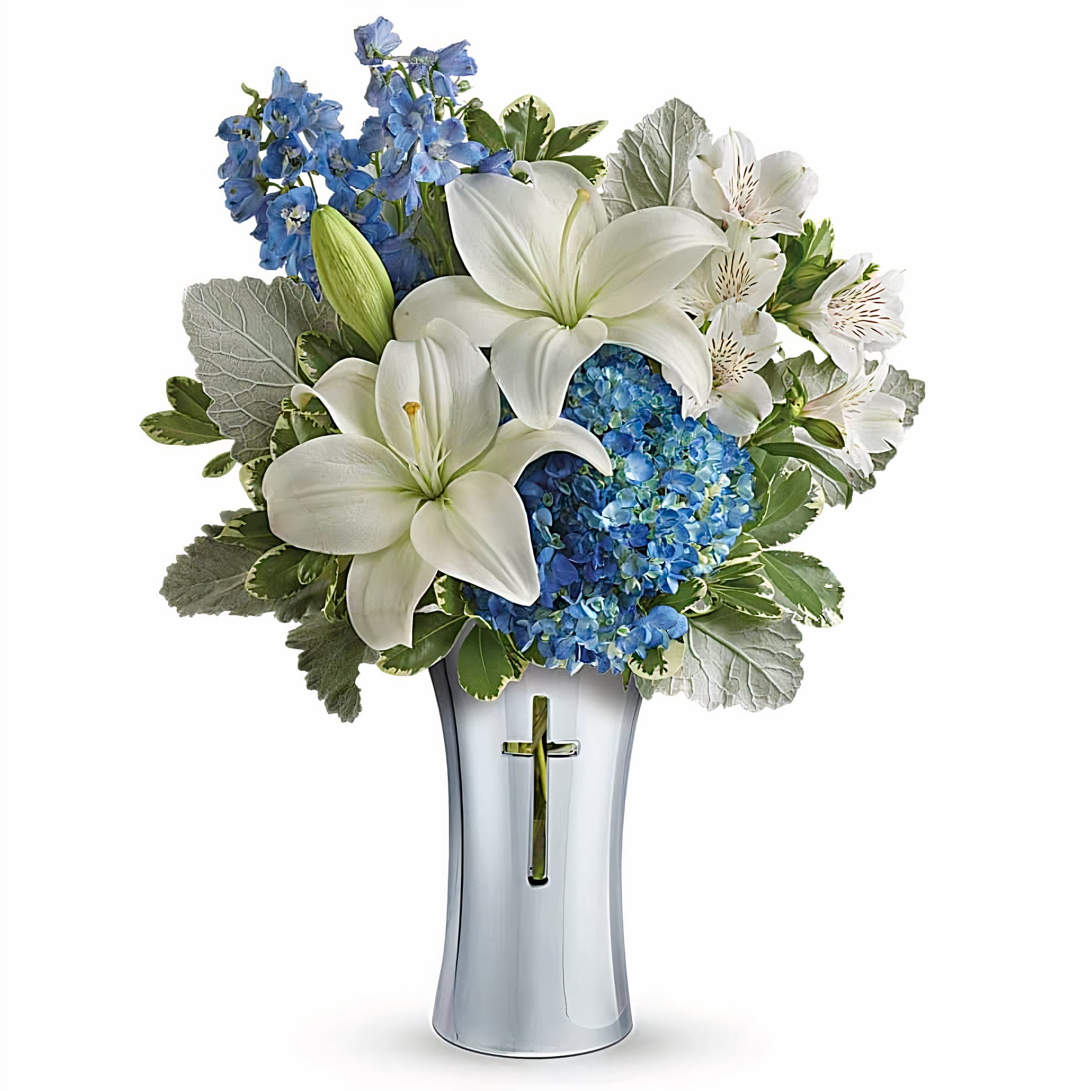 Katy Flower Shop Skies of Remembrance Bouquet - Walmart.com