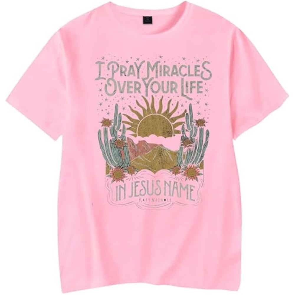Katy Nichole Merch T-shirt Fashion Summer Round Neck Short Sleeve Cool ...
