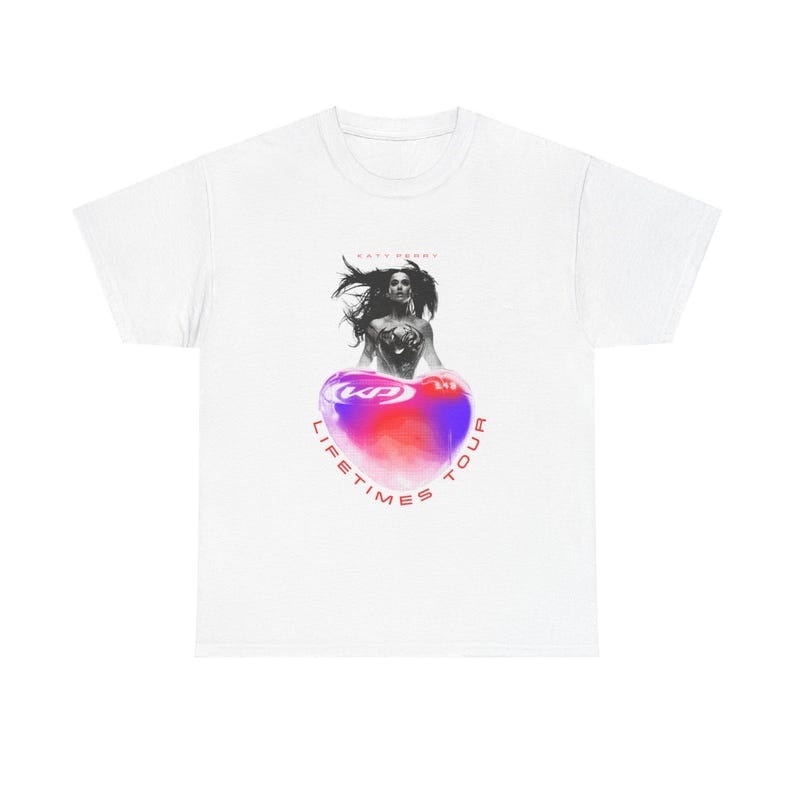 Katy Perry 143 Lifetimes Tour T-Shirt | Katycat Gift Fans - Walmart.com