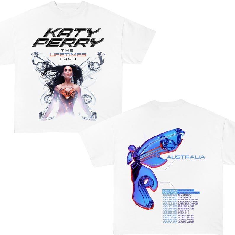 Katy Perry 2025 Australia Concert, Katy Perry The Lifetime Tour 2025 ...