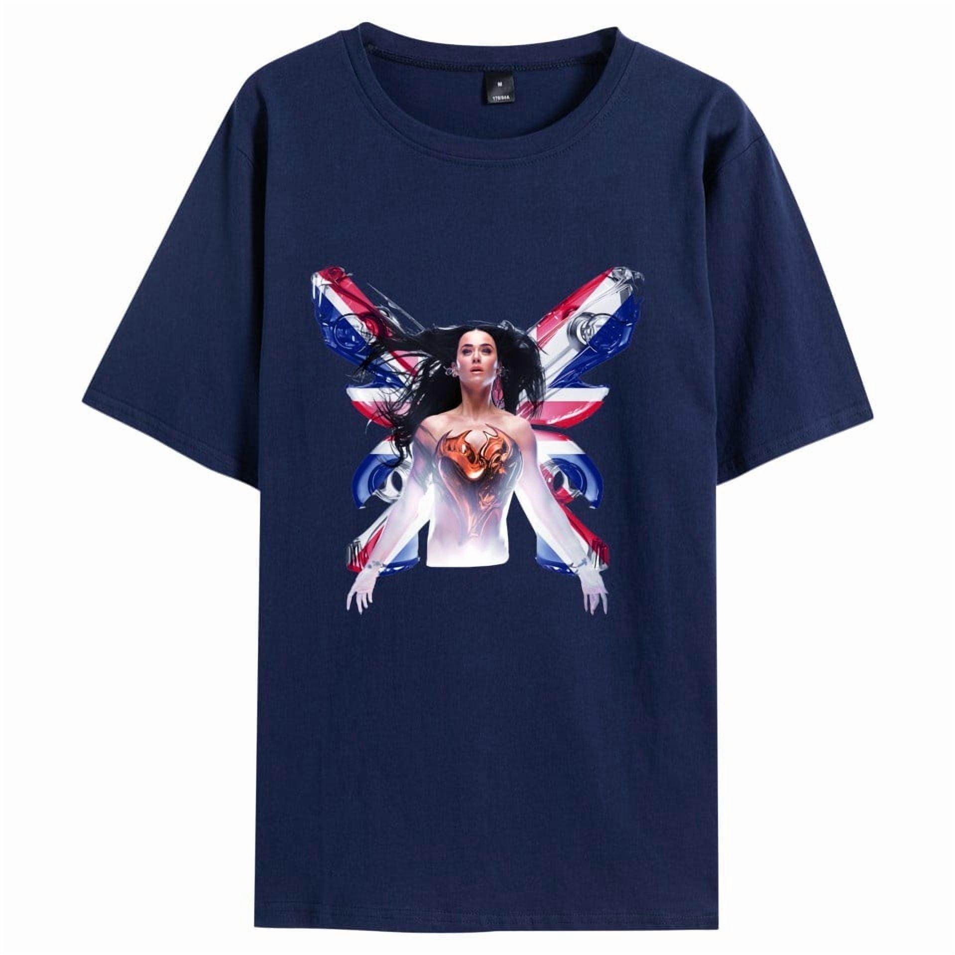 Katy Perry 2025 The Lifetimes Tour Graphic T-Shirt - Unisex Short ...