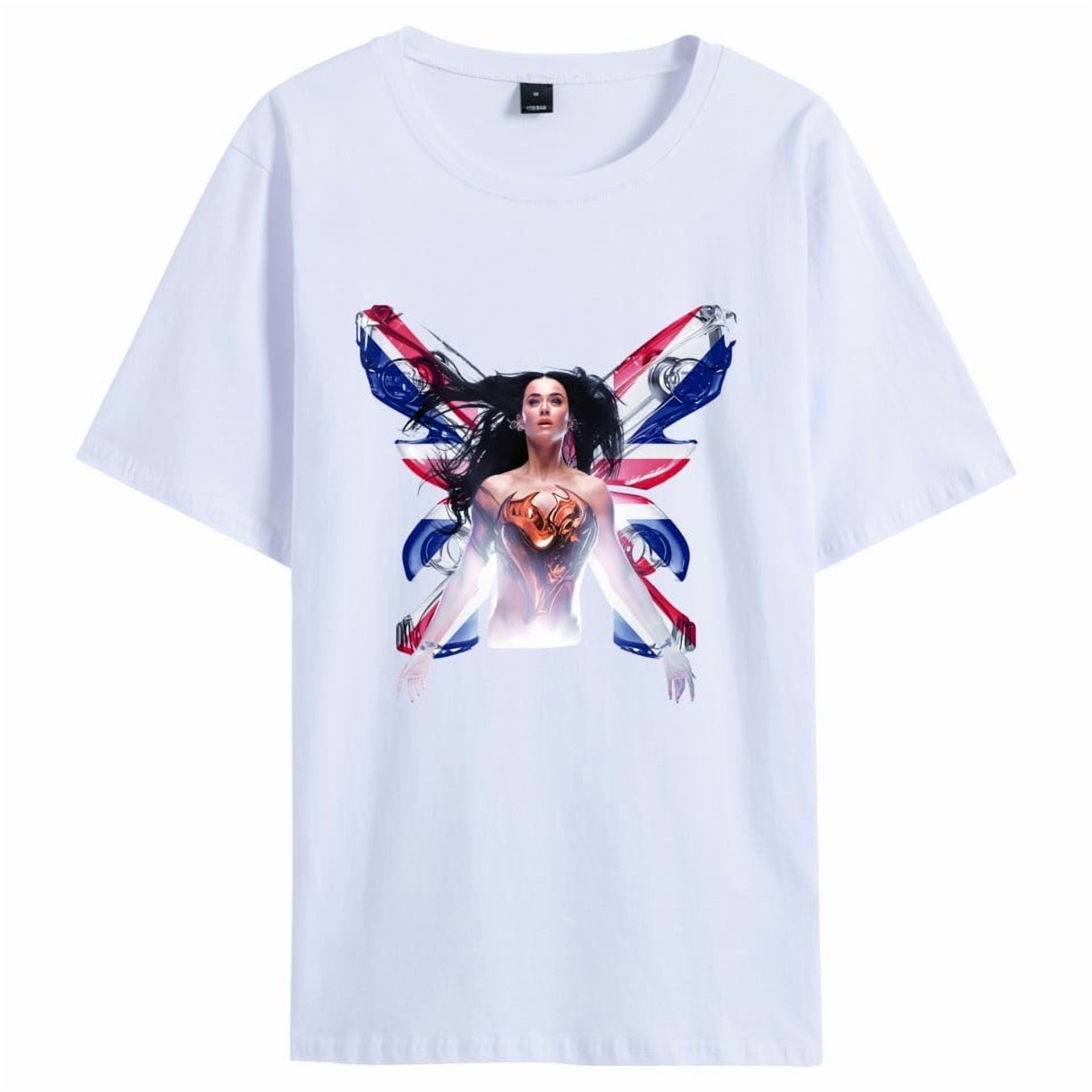 Katy Perry 2025 The Lifetimes Tour Graphic T-Shirt - Unisex Short ...