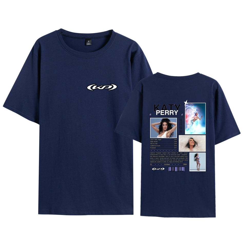 Katy Perry 2025 The Lifetimes Tour T-Shirt - Unisex Short Sleeve Round ...