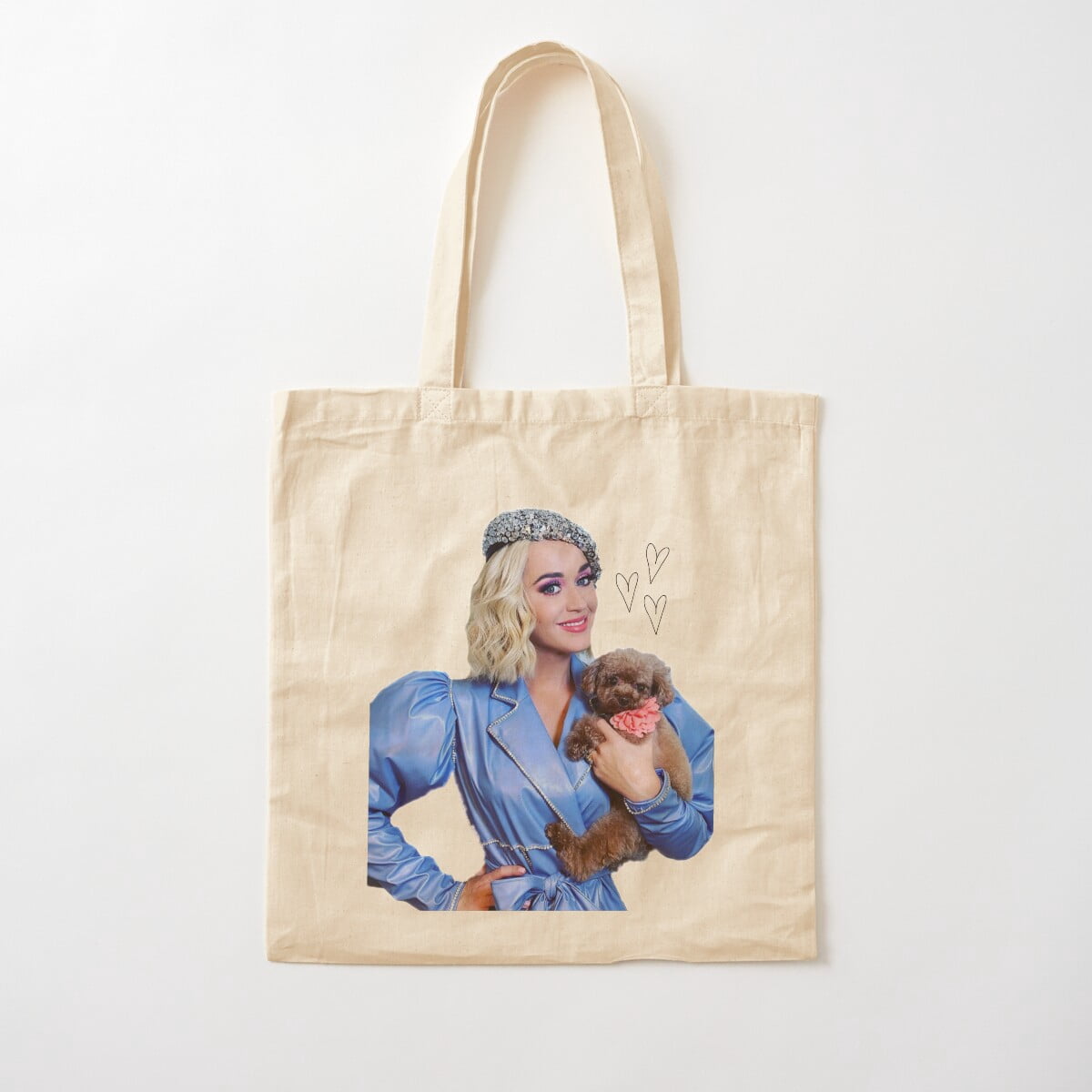 Katy Perry And Nugget Cotton Tote Bag Canvas Tote Bag, Family Gift For ...