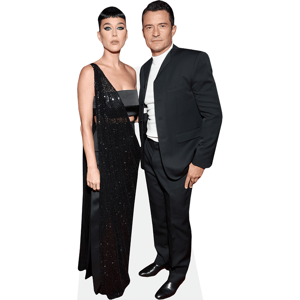 Katy Perry And Orlando Bloom (Duo 2) Mini Celebrity Cutout - Walmart.com