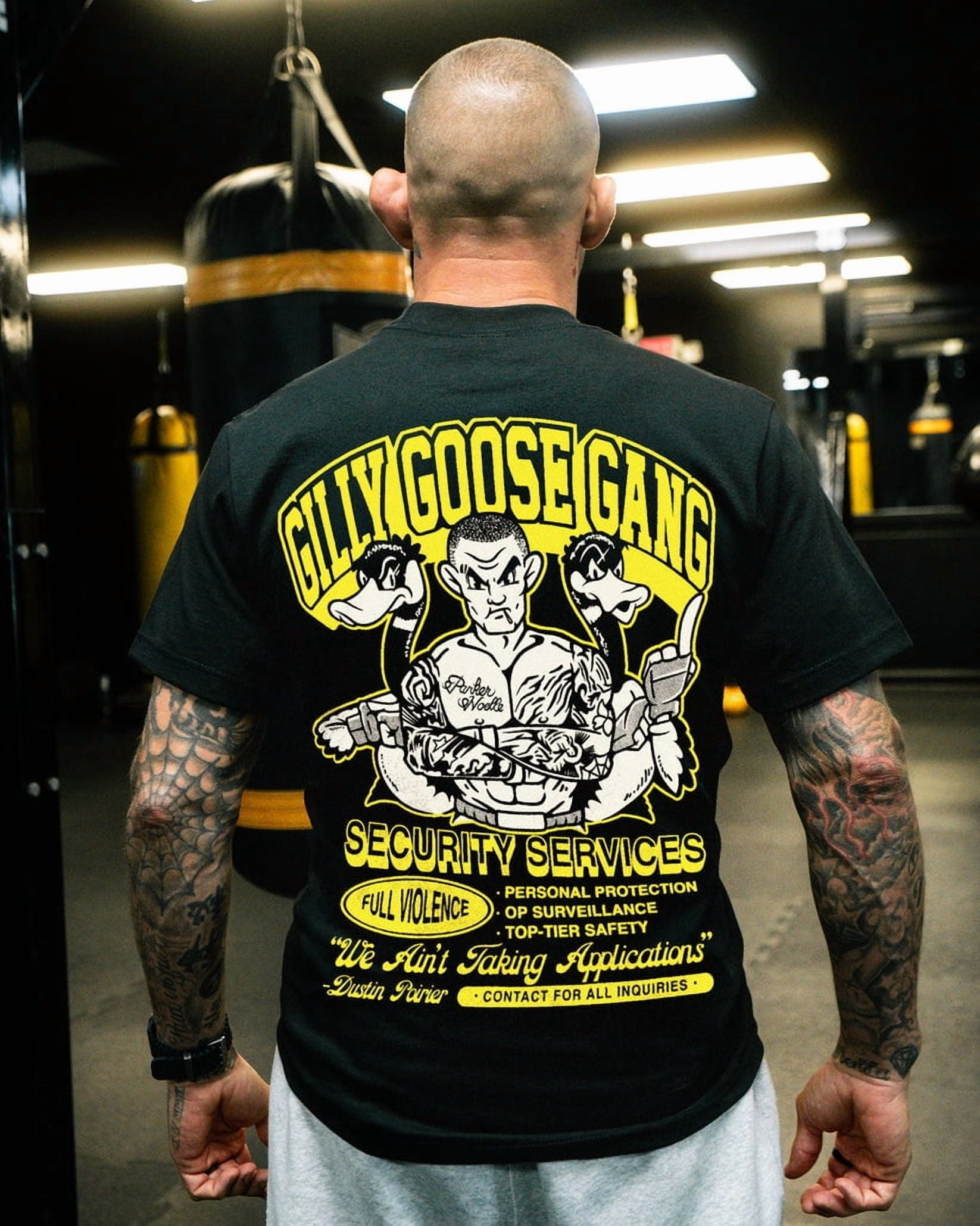 Dustin Poirier Gilly Goose Gang Shirt - Walmart.com
