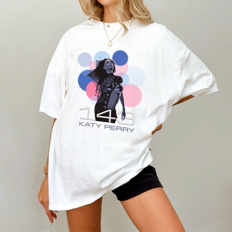 Katy Perry Cotton Tee, Katycat Gift, Katy Perry The Lifetimes Tour ...