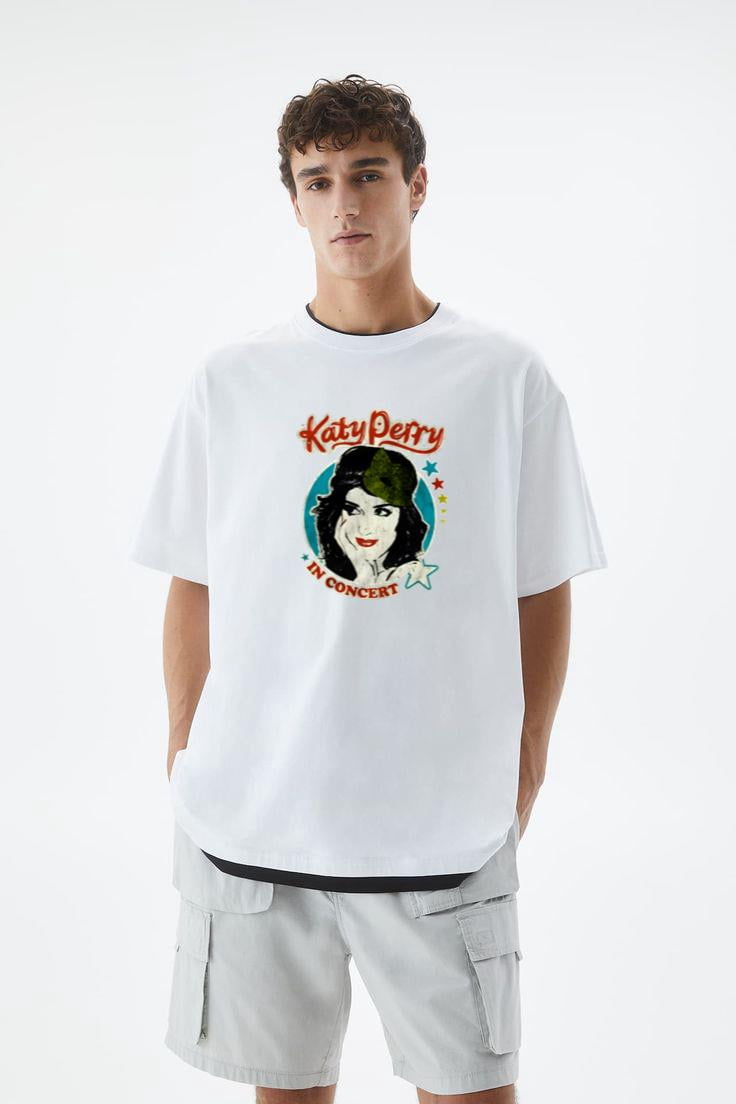Katy Perry In Concert Pop Star Live Show Merch Prism T-Shirt, for men ...