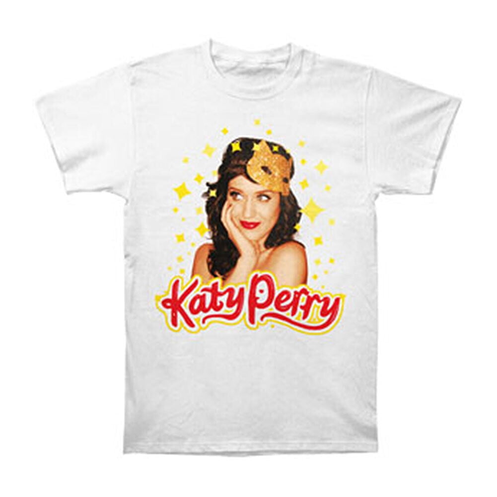 Katy Perry Men's Kitty Mask 09 Tour T-shirt Small White - Walmart.com
