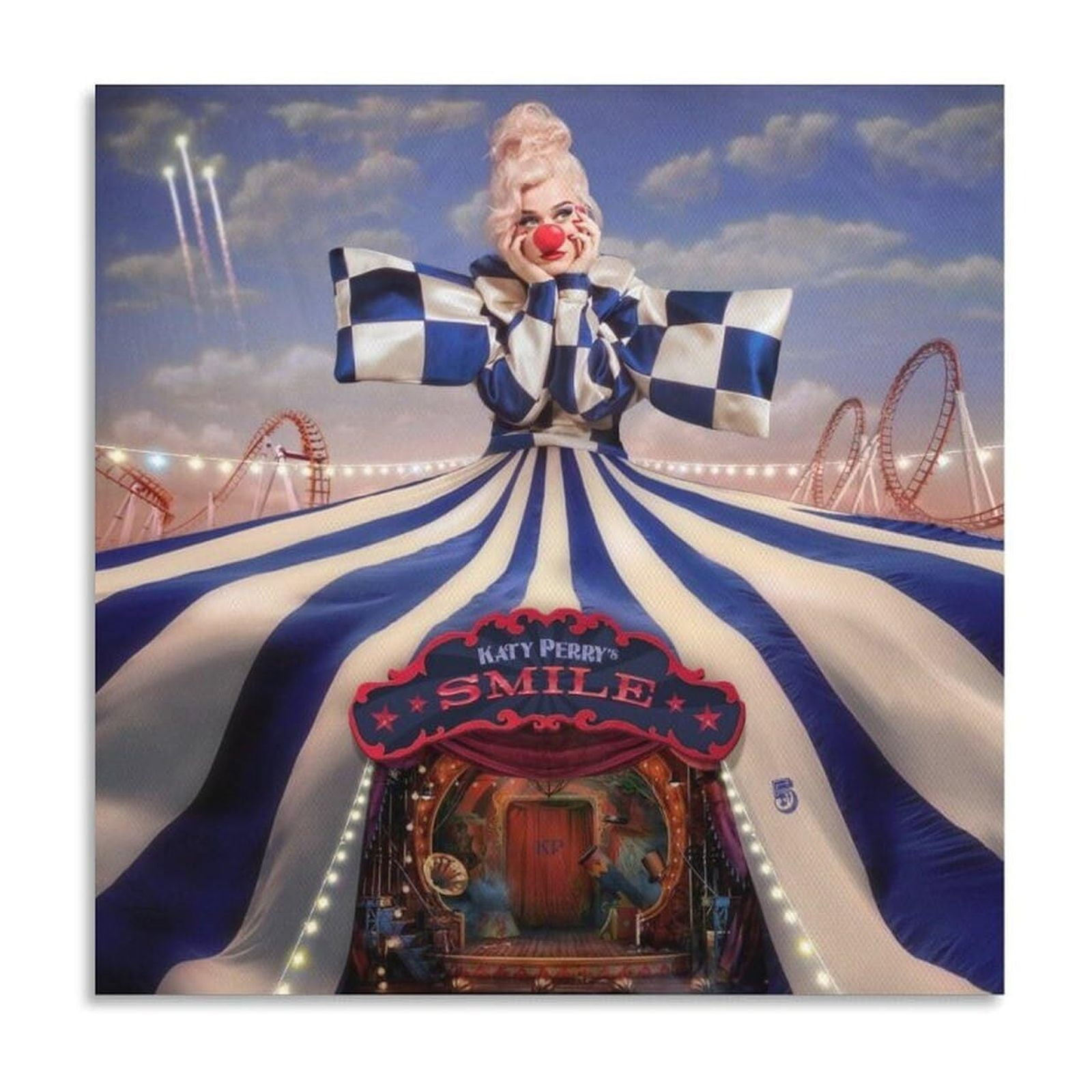 Katy Perry Posters Smile Cover Canvas Poster Wall Decorative Art ...