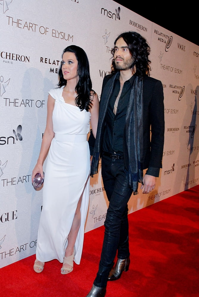 Katy Perry Russell Brand At Arrivals For The Art Of Elysium'S Annual ...