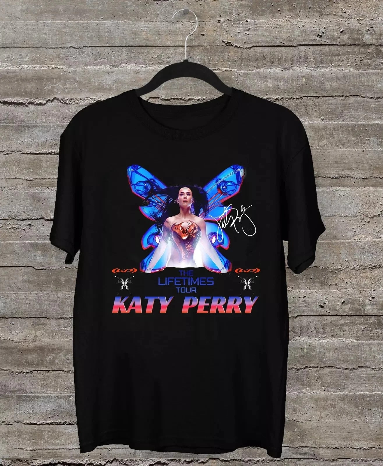 Katy Perry Signature LIFETIMES TOUR Black All Size T-Shirt - Walmart.com