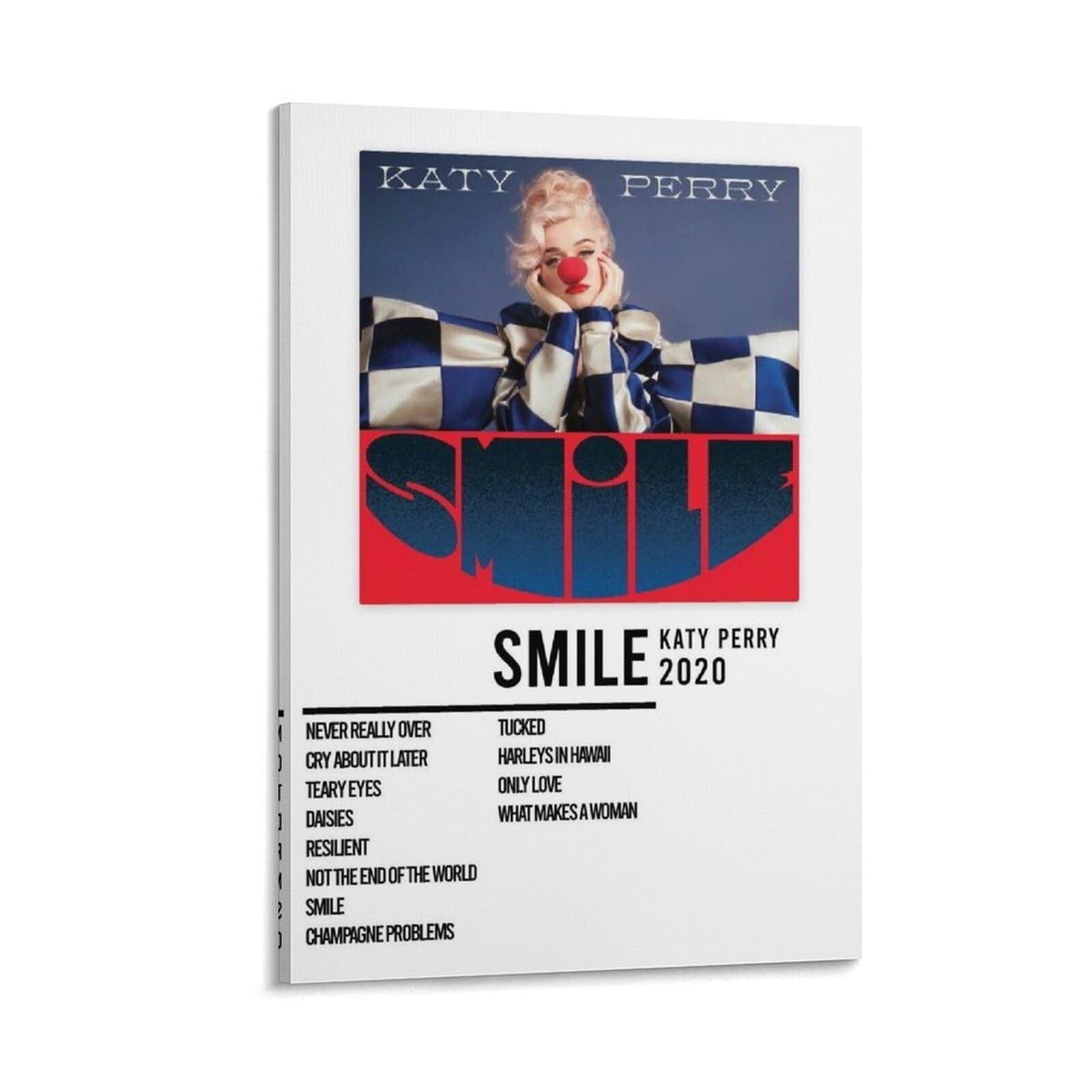 Katy Perry Smile 13 Canvas Poster Bedroom Decoration Landscape Office ...
