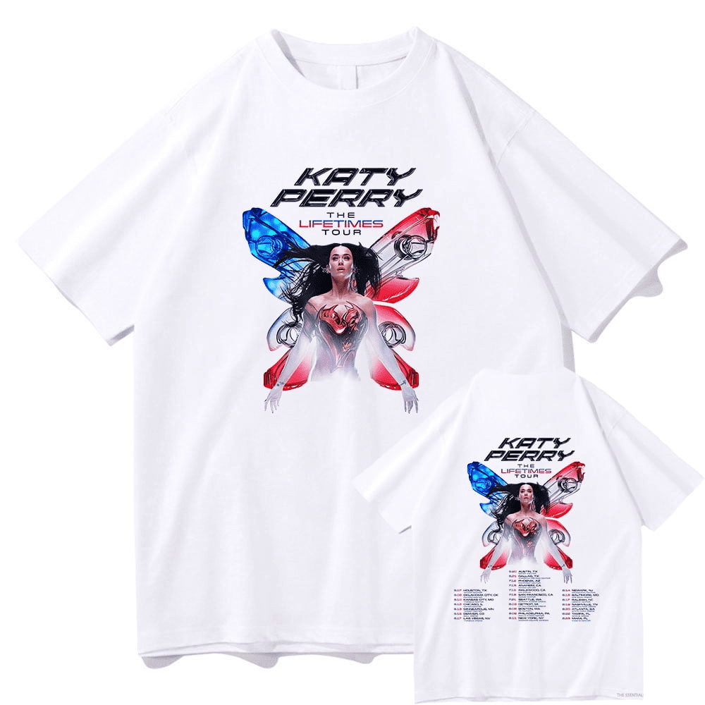 Katy Perry The Lifetime Tour 2025 Unisex Shirt For Fans, Katy Perry ...