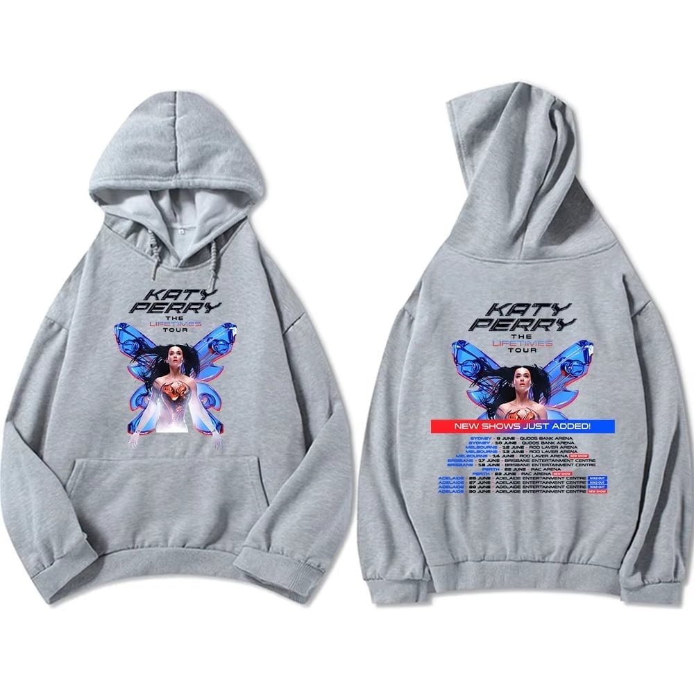 Katy Perry The Lifetimes Tour 2025 Hoodie - Unisex Casual Streetwear ...
