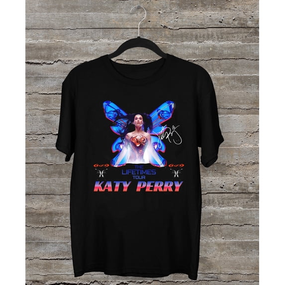 Katy Perry The Lifetimes Tour 2025 T-Shirt, Futuristic Butterfly ...