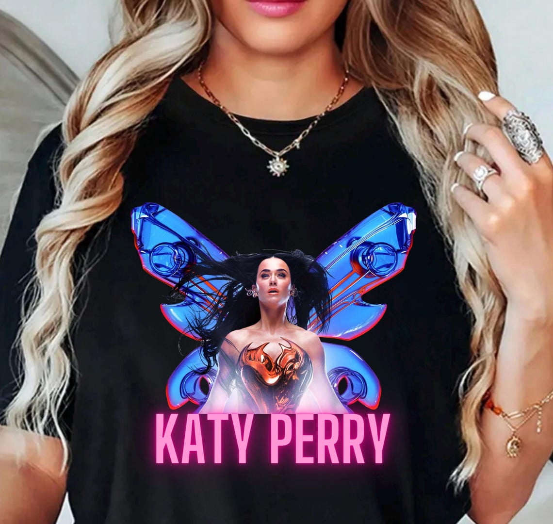 Katy Perry Tour, Katy Perry Graphic Tee Shirt, 2025 Katy Perry Lifetime ...