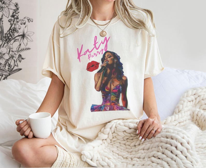 Katy Perry shirt, Katy Perry The Lifetime Tour Shirt, Vintage Concert ...