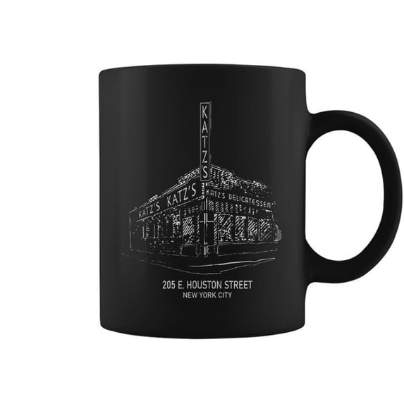 Katz Delicatessen Restaurant Deli New York Coffee Mugs - Walmart.com