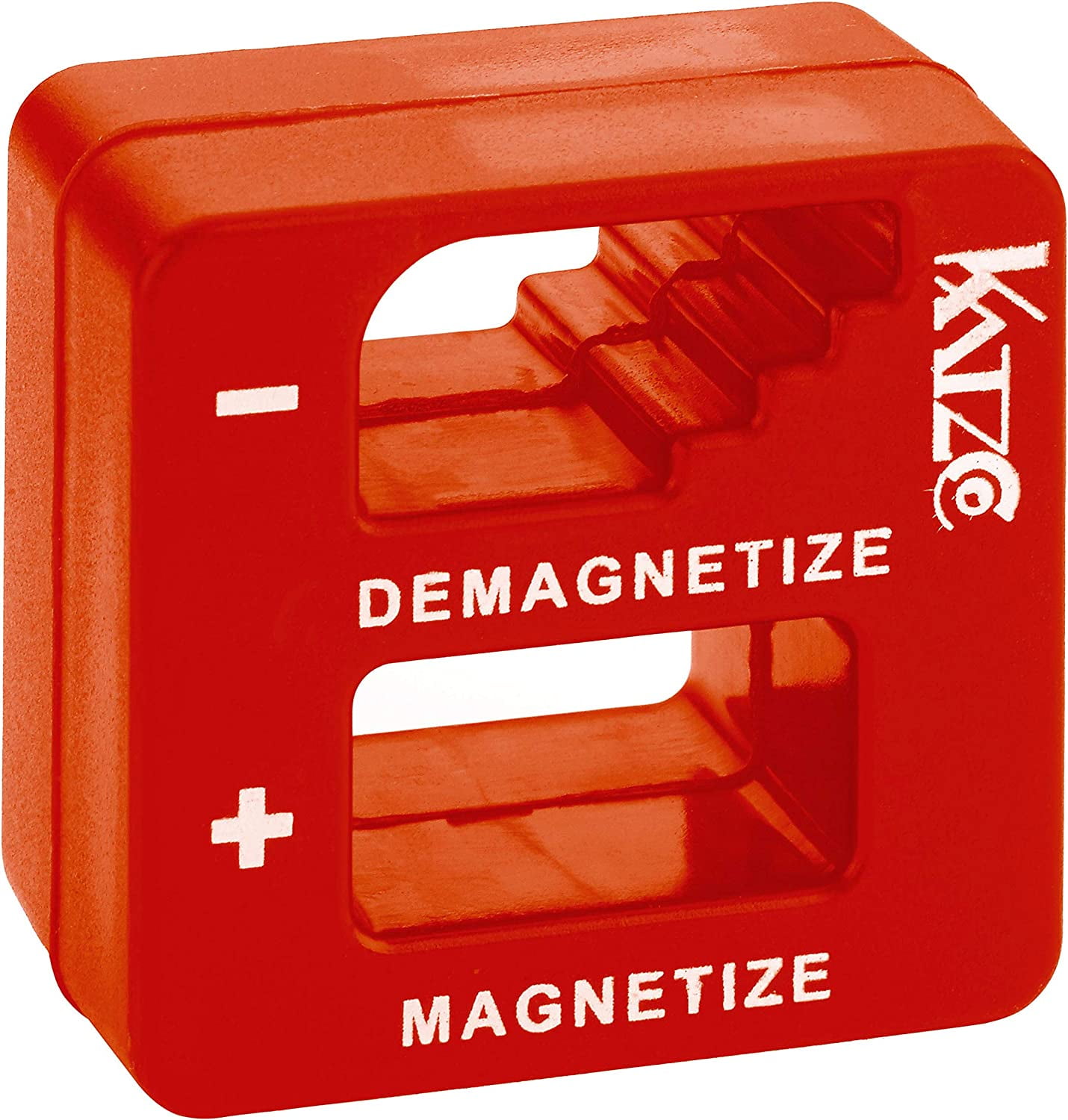 Katzco Red Magnetizer and Demagnetizer - 1 Pack - Precision Tool for Screws, Drill Bits, Nuts ...
