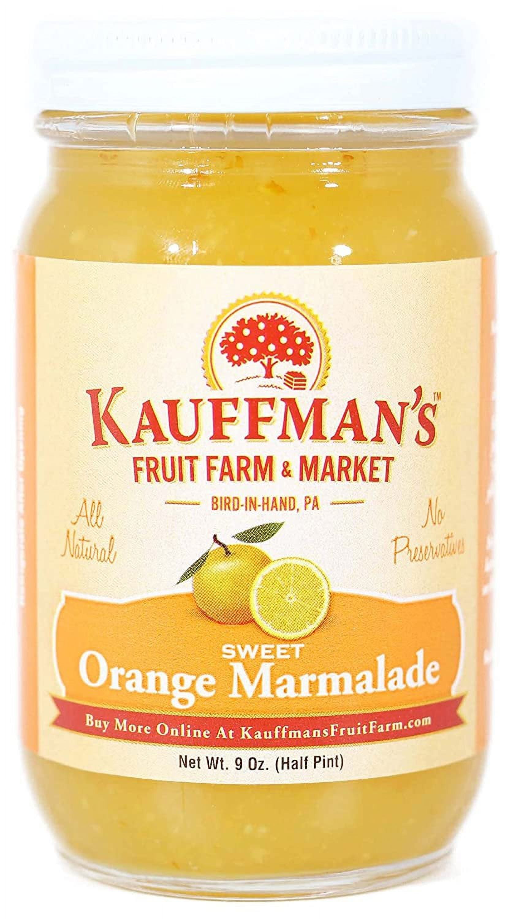 Kauffman Orchards All-Natural Sweet Orange Marmalade, No Preservatives ...