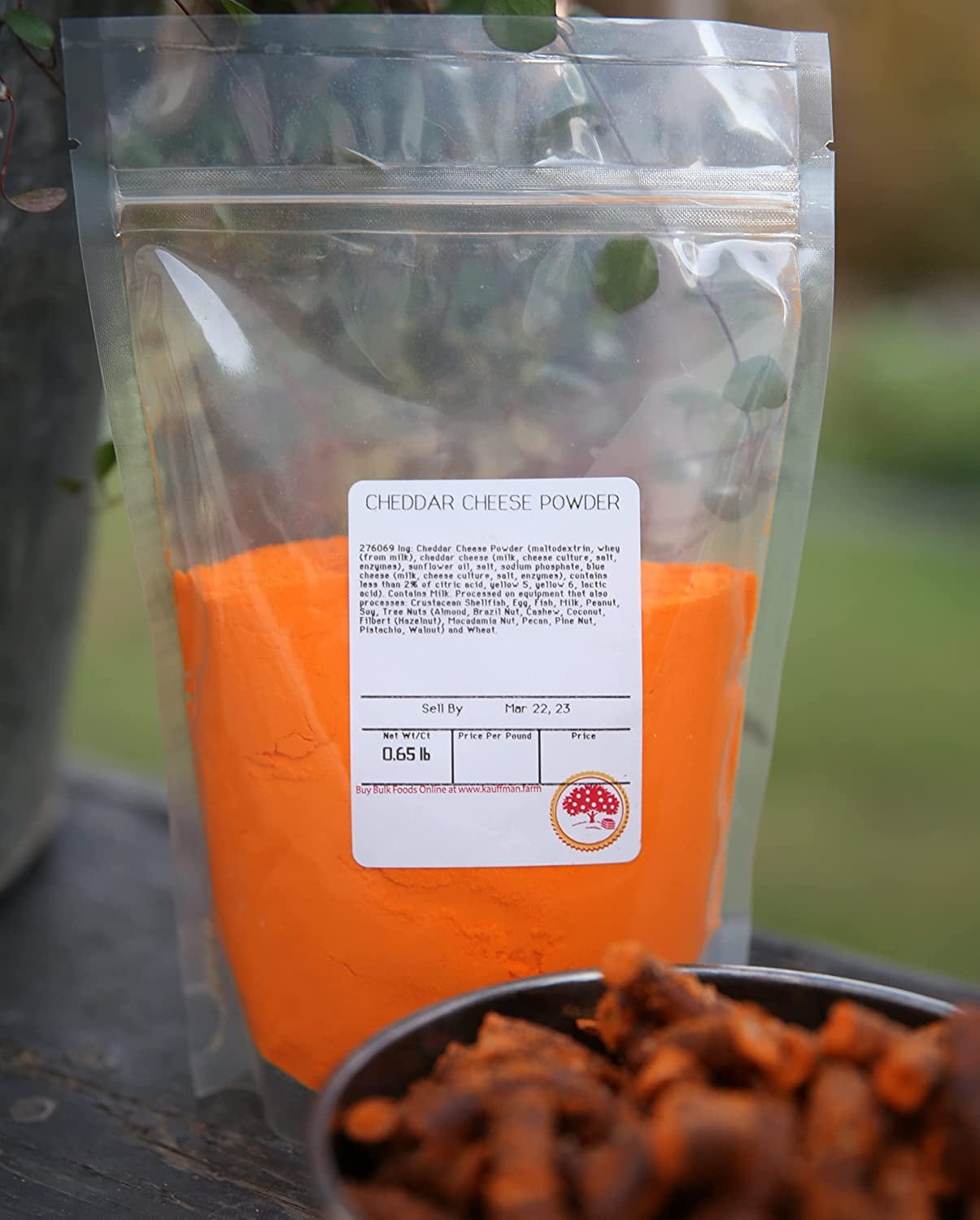 Kauffman's Cheddar Cheese Powder, Bulk 10 Ounce Bag, Adds Flavor to ...